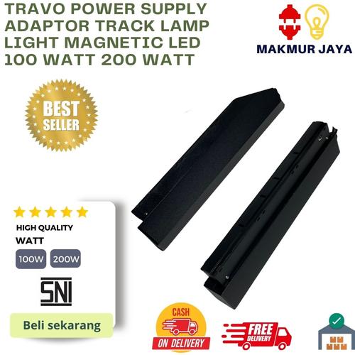 Jual TRAVO POWER SUPPLY ADAPTOR TRACK LAMP LIGHT MAGNETIC LED - 100 ...