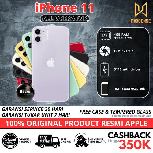 Jual iBox| iphone 11 256GB 128GB 64GB Second Original Apple Terdaftar Resmi - EX IBOX 256GB ...