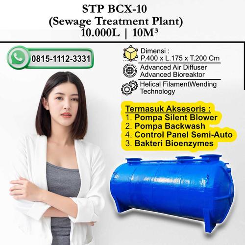 Jual SEPTICTANK BIOTECH IPAL STP BIOTANK 10000 Ltr 10M3 / BIOFIL ...