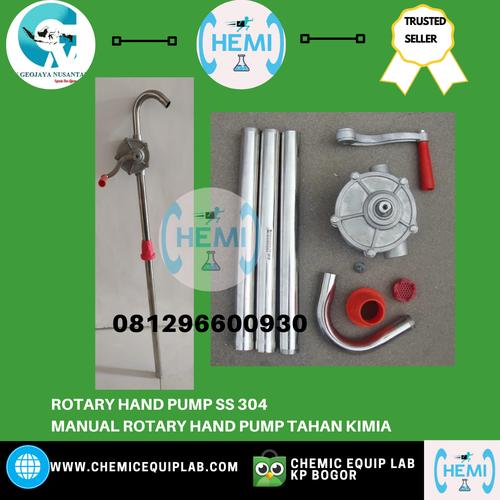 Jual Rotary Hand Pump, Manual Rotary Hand Pump Tahan Kimia Stainless ...