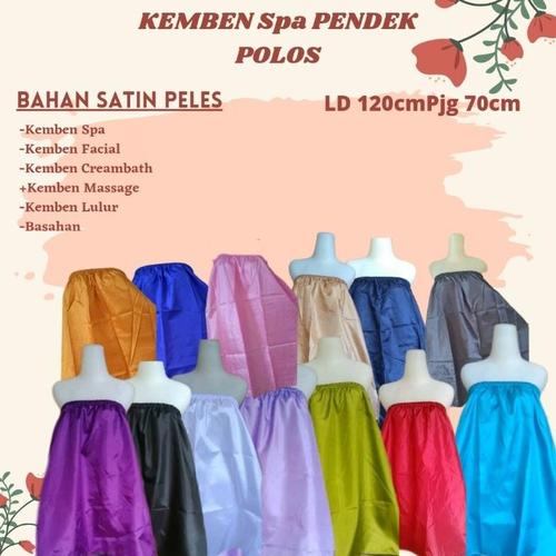 Jual Kemben Salon Spa wrap Facial creambath lulur pendek bahan satin ...