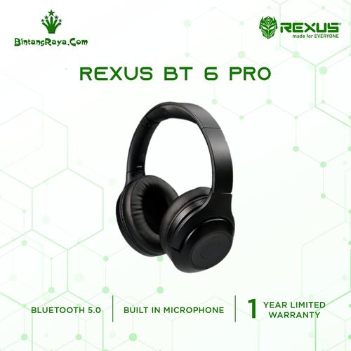 Jual Headphone / Headset Gaming Rexus BT6 / BT 6 Pro Bluetooth V.5 ...