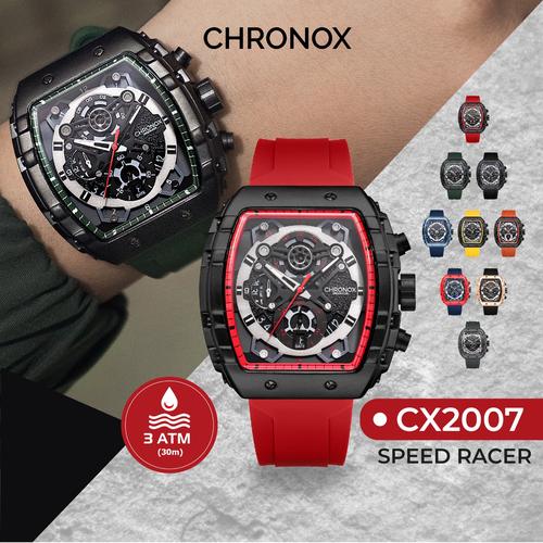 Promo CHRONOX Jam Tangan Pria Sporty Analog - CX2007 SPEEDRACER - Biru ...