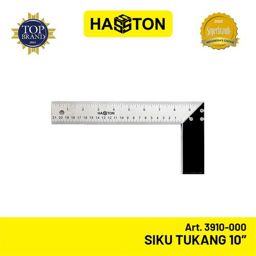 Jual Hasston Siku Tukang 10'' Stainless Steel / Penggaris Siku (3910 ...