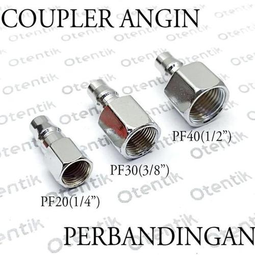 Jual Coupler Pf 20 - Quick Coupling Drat Dalam Sambungan Selang Angin ...