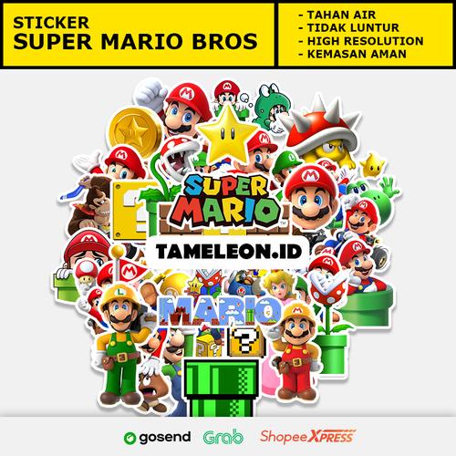 Jual Sticker Mario Bross - 30PCS, Premium Vinyl - Jakarta Barat ...