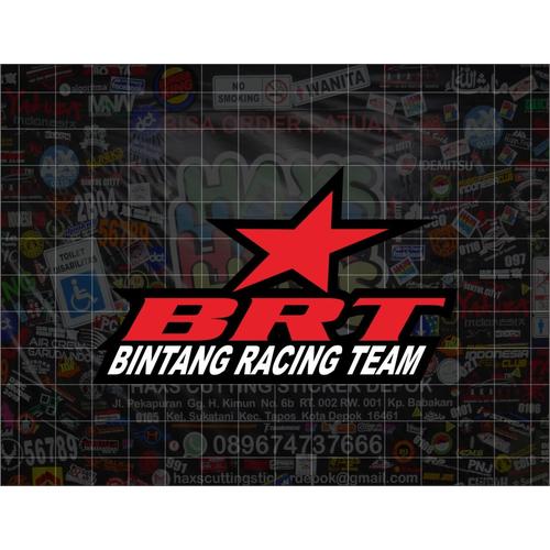 Jual Cutting Sticker BRT Bintang Racing Team ukuran 10 Cm - Kota Depok ...
