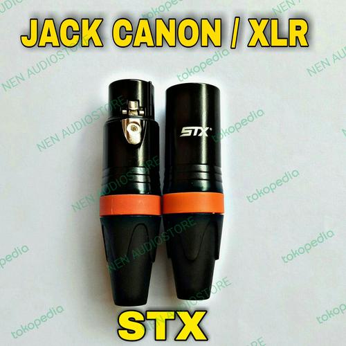 Jual jack xlr STX original jack canon stx jek mic xlr - Kota Bandung ...