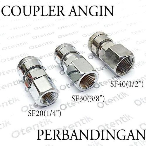 Jual Coupler Sf 20 - Quick Coupling Drat Dalam Sambungan Selang Angin ...