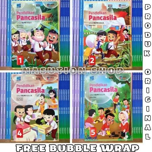Jual Buku Pendidikan Pancasila Kelas 1 2 4 5 SD/MI Grafindo Kurikulum - KELAS 1 SD - Jakarta ...
