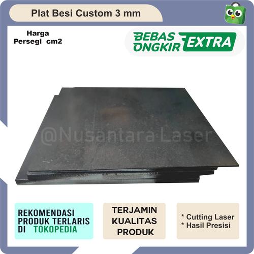 Jual Plat besi 3 mm Steel Plate Laser Cut - Jakarta Barat - Nusantara ...