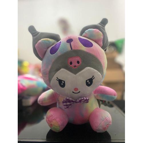 Promo New Sanrio Cinnamorol Kuromi My Melody Tie-Dye Plush Toys Cartoon Rain - Sanrio Kuromi ...
