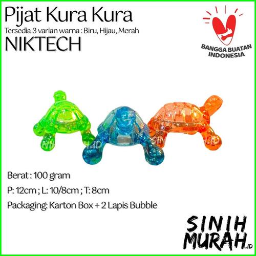 Jual Alat Pijat Refleksi Kura-kura NIKTECH - Made in Indonesia - hijau - Jakarta Pusat ...