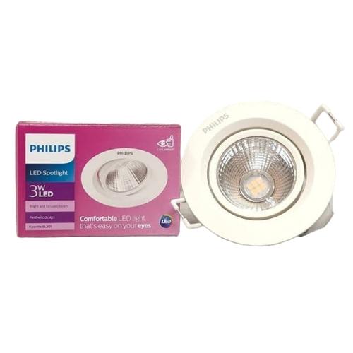Jual Downlight Spotlight LED Philips Kyanite SL201 3 Watt - 4000k ...
