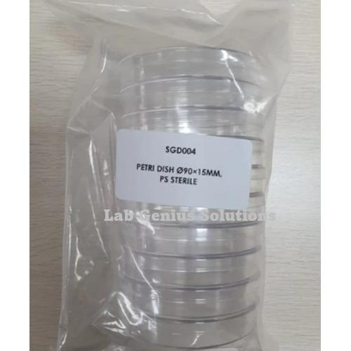 Jual Cawan Petri Plastik Disposable 90 X 15 mm Sterile Bioseen pack 10 ...