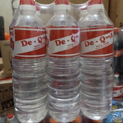 Jual Air aki(accu) zuur merah De-Qua 1 liter - Kab. Tangerang - Happy ...
