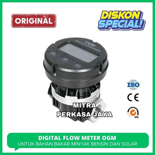 Jual FLOW METER 2 INCH OGM DIGITAL - OVAL GEAR FLOWMETER DIGITAL DN50 ...