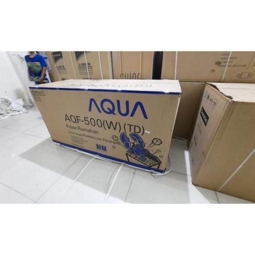 Jual ANS AQUA AQF 500 W CHEST FREEZER BOX 500 L LEMARI PEMBEKU 500 ...