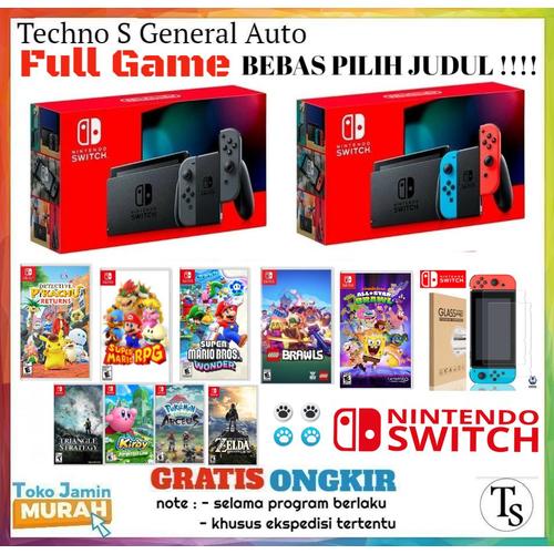 Jual Nintendo Switch V2 Console Full Game - grey , 256gb - Jakarta ...