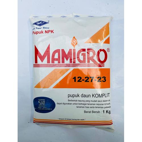 Jual Pupuk daun komplit MAMIGRO 12-27-23 isi 1kg dari CAP KAPAL TERBANG ...