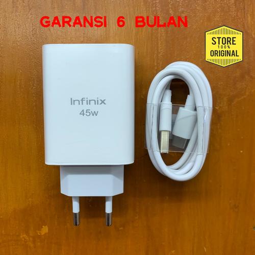 Jual Adapter Charger INFINIX 45w Zero X Pro / Note 20 / Note 30 5G ...