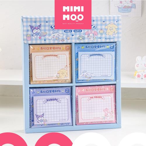 Jual MIMIMOO Sticky Note Memo Tempel Sanrio Cinnamoroll Kuromi My ...