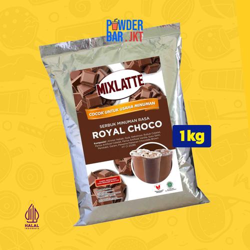 Jual Powder Drink Mixlatte Bubuk Minuman Rasa Royal Choco 1kg - Kota ...