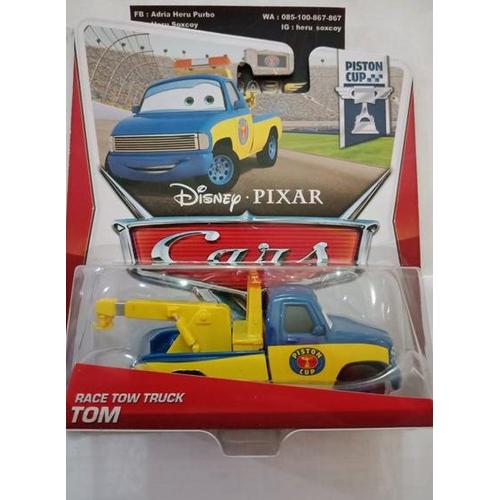 Jual Mattel Disney Pixar Cars Original Race Tow Truck Tom - Jakarta ...