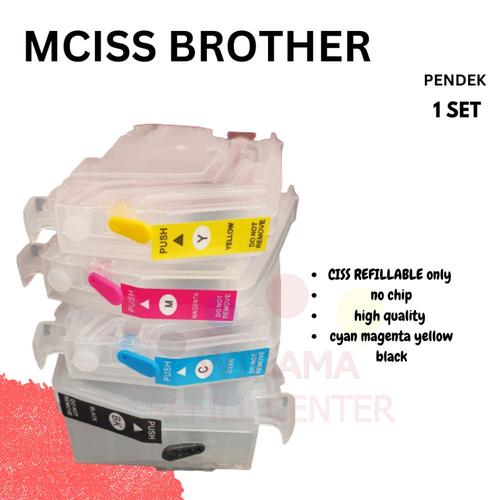 Jual New MCISS Infus Printer Brother MFC-J3540DW MFC j3540 Pendek - Kab ...