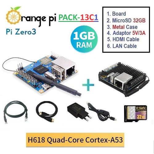 Jual PACK-13C1 : Orange Pi Zero 3 (1GB) - Complete SET - Kab. Sidoarjo - badank Electronic ...