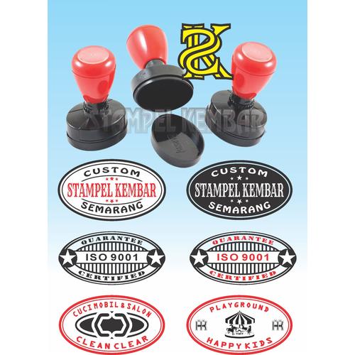 Jual STAMPEL CUSTOM OTOMATIS OVAL 51, BISA 1 WARNA / 2 WARNA - Kota ...