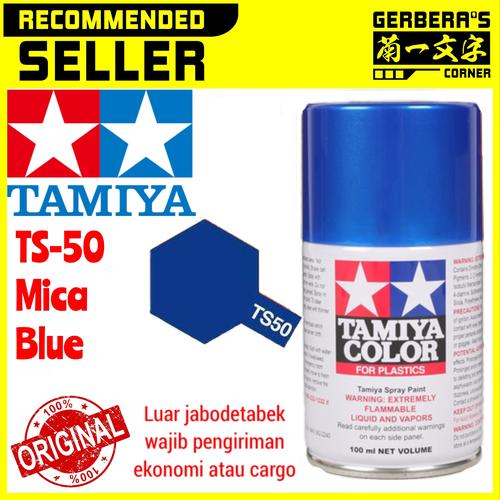 Promo Tamiya TS-50 Mica Blue 85050 Spray Can Cat Gundam Model Kit ...