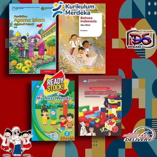 Jual PAKET KuMer 4 Buku Kelas 1 SD/MI Kurikulum Merdeka - PKT Lisensi ...
