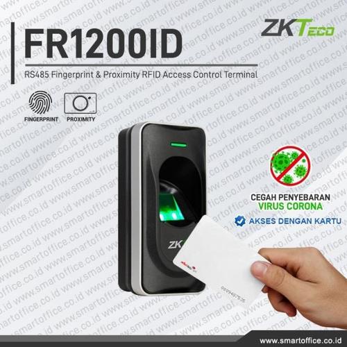Jual FINGERPRINT & RFID READER ZKTECO FR1200 RS485 INTERFACE - Jakarta Barat - MegaTexx | Tokopedia