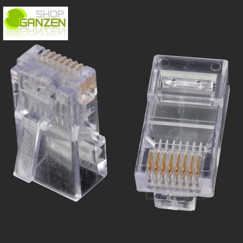 Jual Konektor COB RJ45 Cat.5e , Connector RJ45 cat5 isi 100 - Jakarta ...