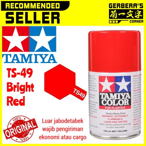 Promo Tamiya TS-49 Bright Red 85049 Spray Can Cat Gundam Model Kit ...