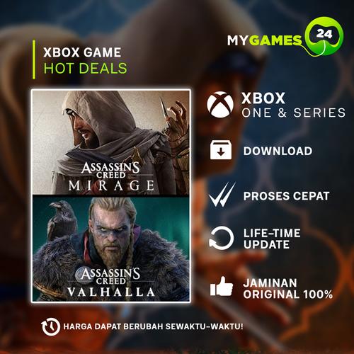 Jual Assassins Creed Mirage & Valhalla Bundle xbox one series X|S game - ISIKAN - Kota Bekasi ...