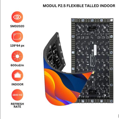 Jual MODUL P2.5 INDOOR VIDEOTRON FLEXIBLE / FLEKSIBEL LENTUR TALLED ...