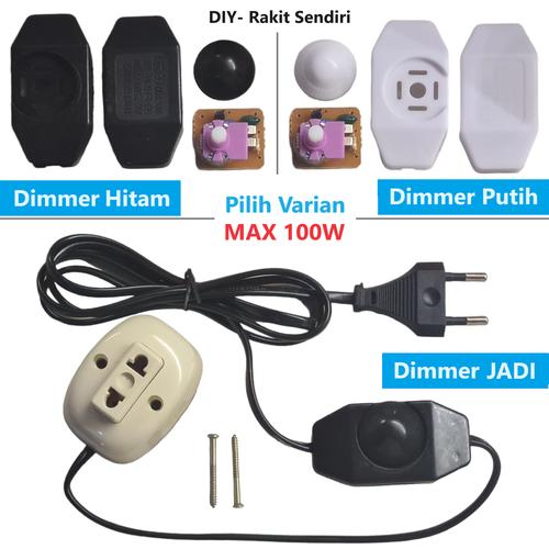 Jual AC Dimmer +Saklar Power ON OFF dimer pengatur lampu kipas motor ...