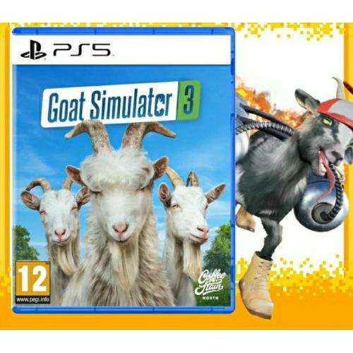Jual Kaset Ps5 Goat Simulator 3/ Game Ps5 Goat Simulator 3/ Goat ...