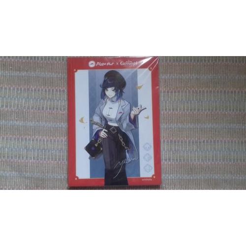 Jual Yelan Pizza Hut Collab Notebook A5, genshin impact x pizza hut ...
