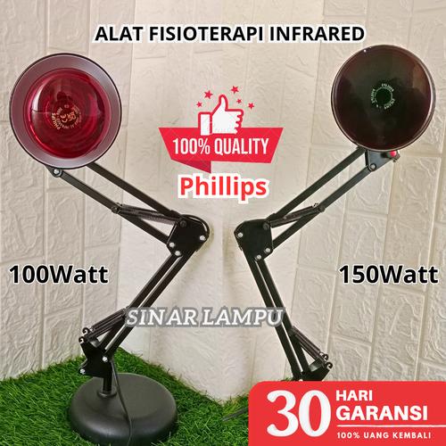 Jual Alat Fisioterapi Infrared Lampu Terapi Asli Philips 100W dan 150W ...
