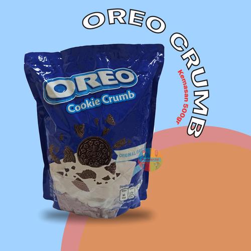 Jual OREO CRUMB TOPPING MINUMAN DINGIN COKLAT REMAHAN HALUS ISI 500G ...