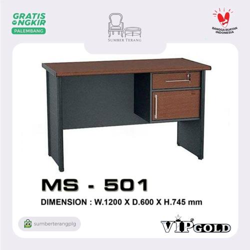 Jual Meja Kantor VIP MS 501 Meja Tulis 1/2 biro Meja Kerja Meja ...