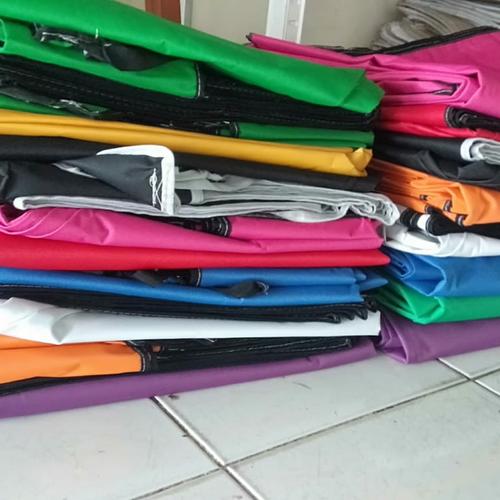 Jual Atap (kain tenda) bongkar pasang ukuran 2.5x2.5 promo - Putih, 2 ...