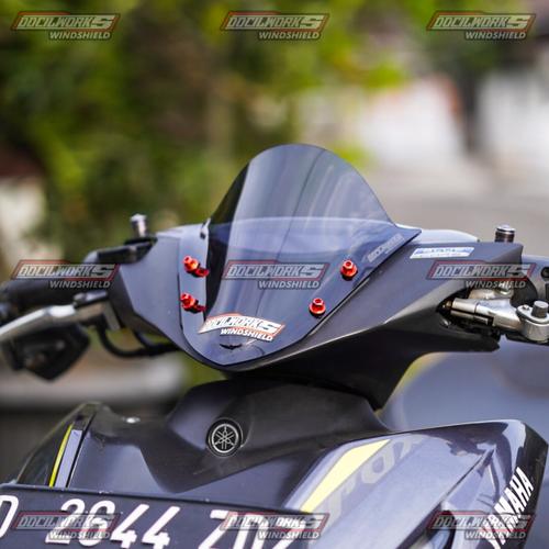 Jual Visor Windshield Yamaha New Aerox V2 Jenong Connected Aerox All ...