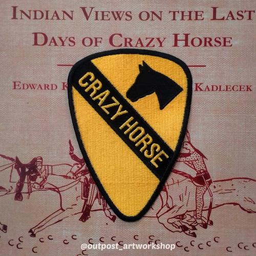 Jual Patch 1st Cavalry Division Crazy Horse US Army Emblem - Kab ...