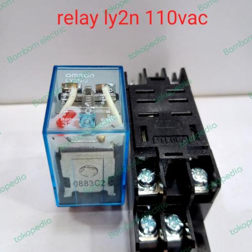 Jual relay omron ly2n 110vac+socket 8 kaki - Jakarta Barat - shop ...