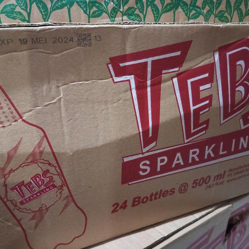 Jual Tebs 500ml 1 dus isi 24 botol / minuman sparkling tea - Jakarta ...