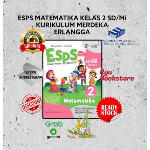 Jual ESPS Matematika Kelas 1,2,3 SD/Mi Kurikulum Merdeka - Erlangga - 2 SD/Mi - Jakarta Selatan ...